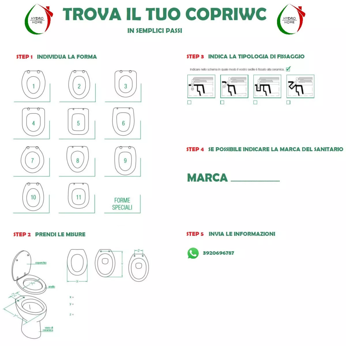 Copriwater Genesis 55 Globo Soft Close termoindurente bianco Originale